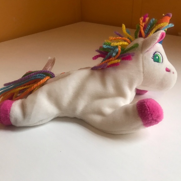 Lisa Frank | Toys | Lisa Frank Markie The Unicorn Beanie Baby | Poshmark